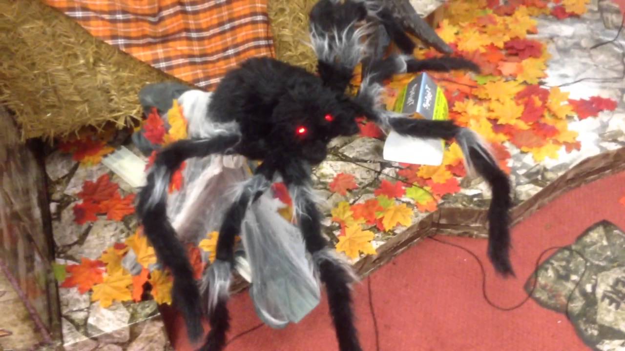 Spirit Halloween Black Jumping Spider Youtube