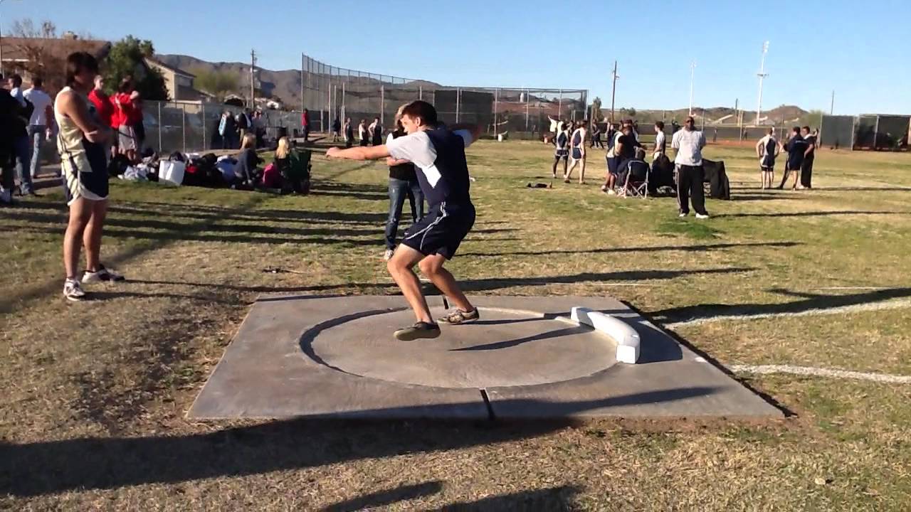Stephen Gerrish Shot Put - YouTube