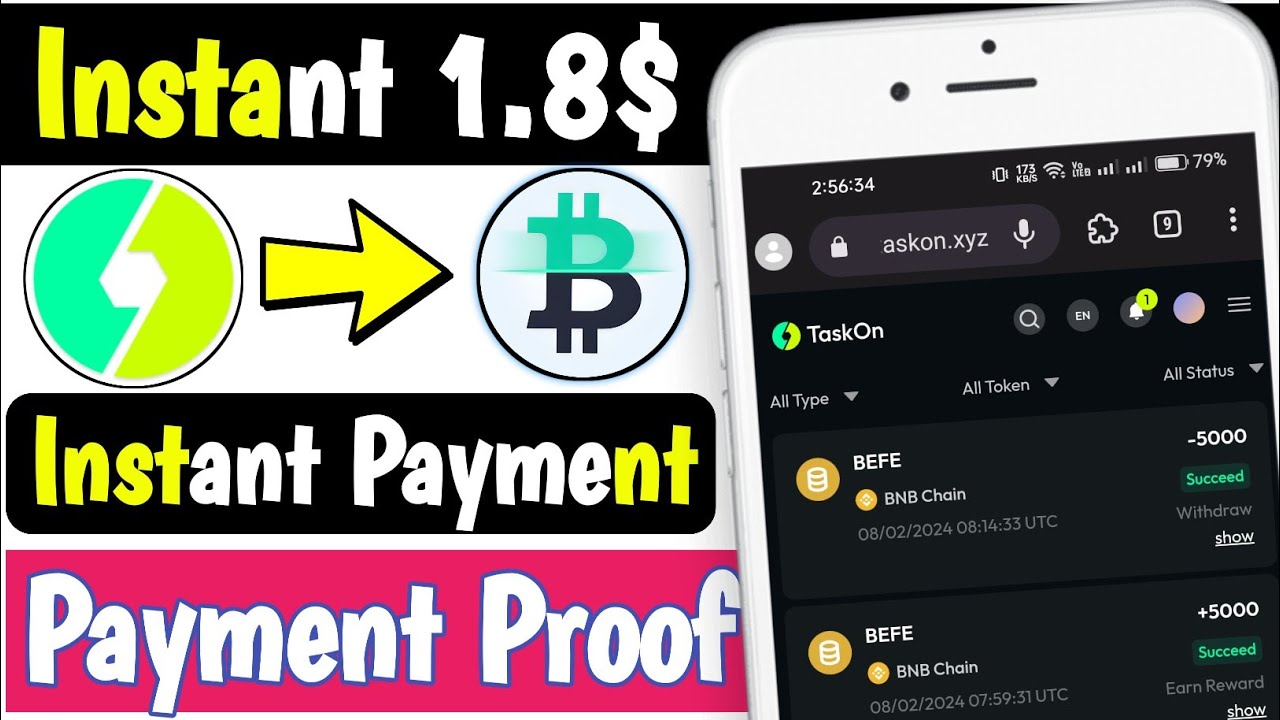Free 2$ Token Instant Received | সবাই পাবেন ২০০৳ ফ্রি | New Offer ...