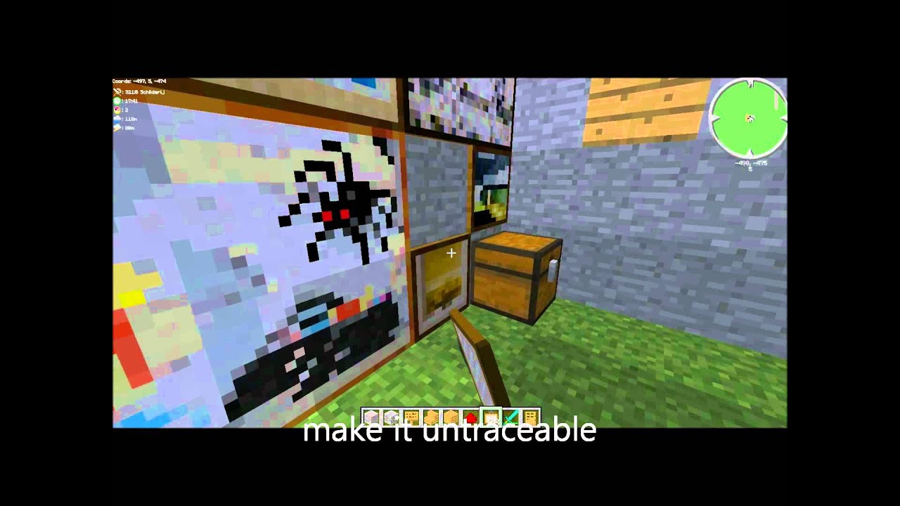 Minecraft Tutorial Secret Passage Painting YouTube minecraft-tutorial-secret-passage-painting-youtube