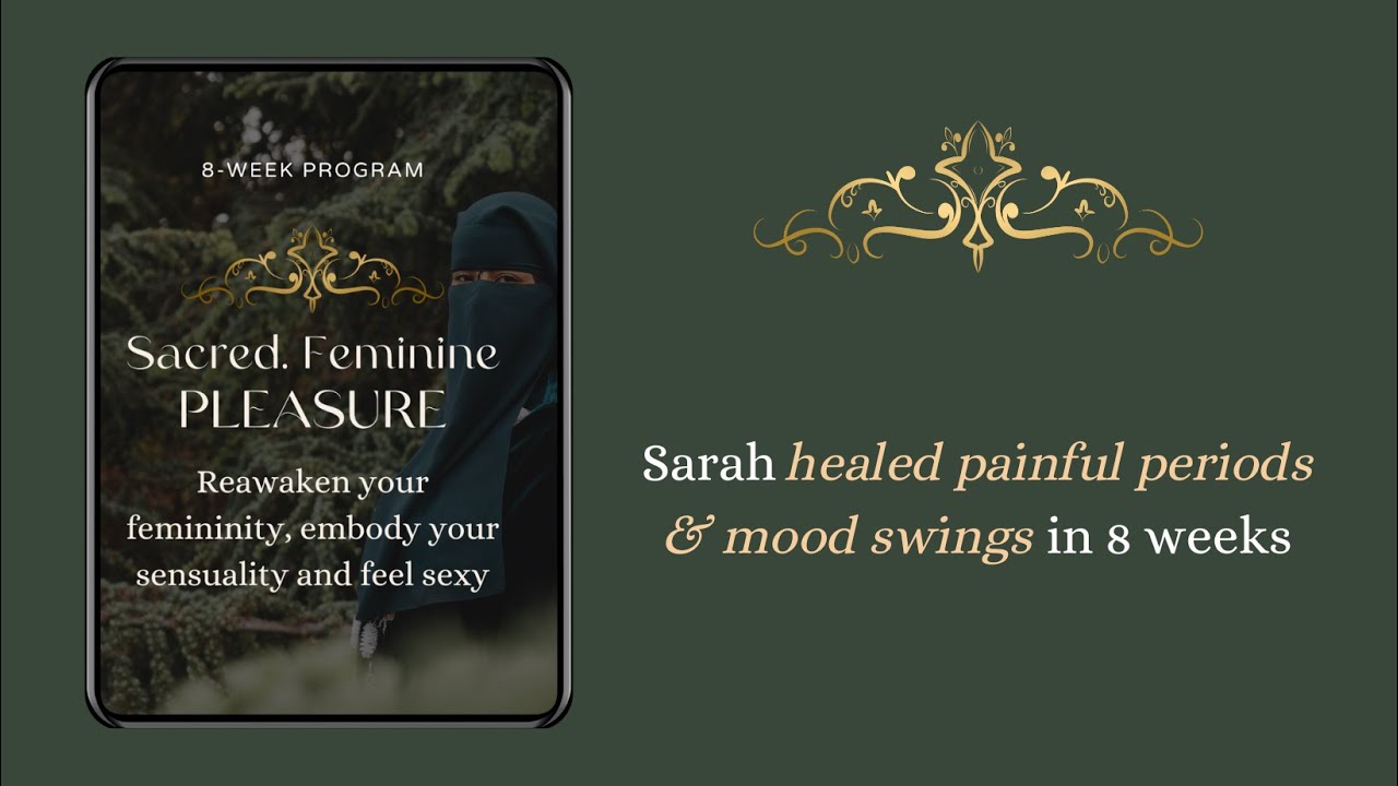 Sarah healed painful periods & mood swings in 8 weeks - YouTube