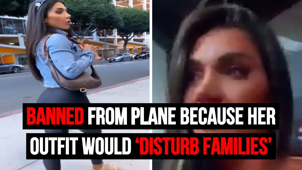 Influencer Claims She Was Banned From Plane Because Her Outfit Would ...
