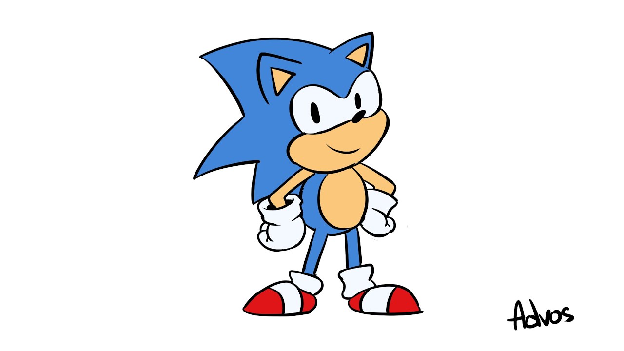 Sonic animation practice - YouTube