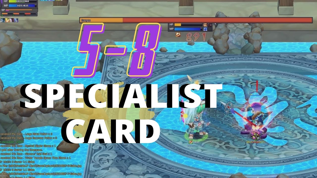 Nostale Up: 5-8 specialist card can do together!!!!!! - YouTube