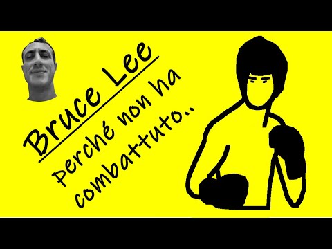 Perché Bruce Lee non ha mai combattuto ufficialmente?