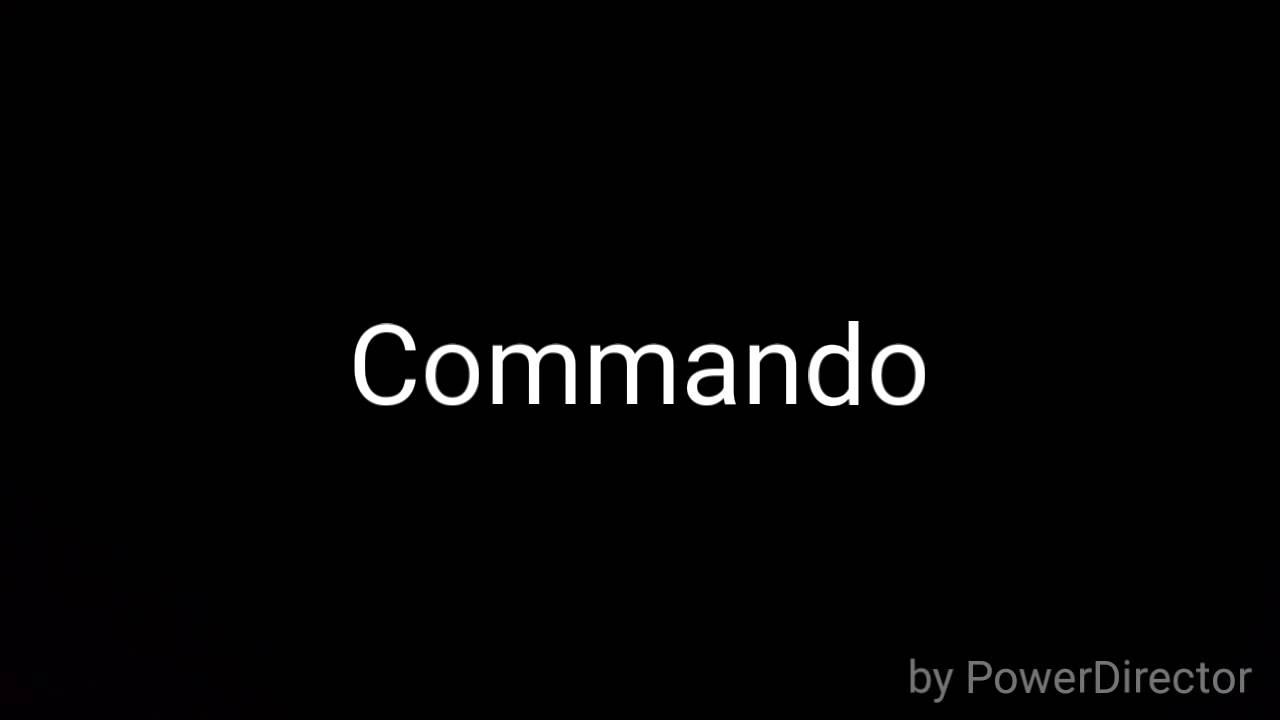 Commando Song - YouTube