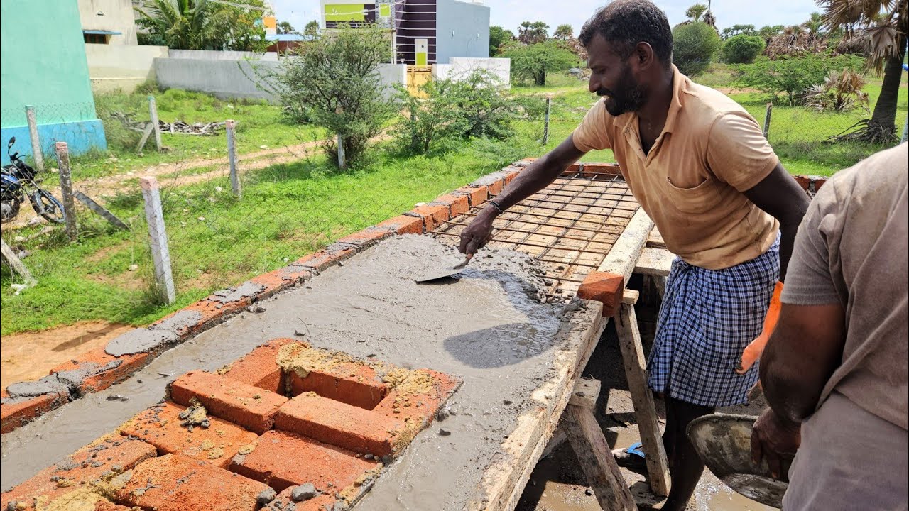 Install&Techniques of Kitchen Slab Reinforcement Formwork and Concrete ...