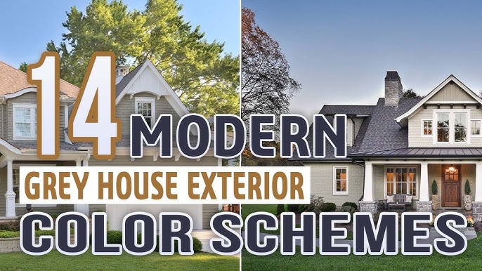Two Tone Exterior Color Schemes