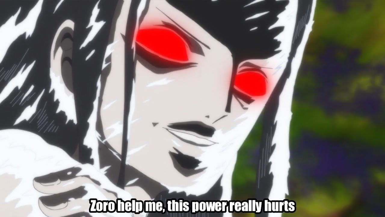 Robins Haki Eyes turn red like the devil Fruit - YouTube