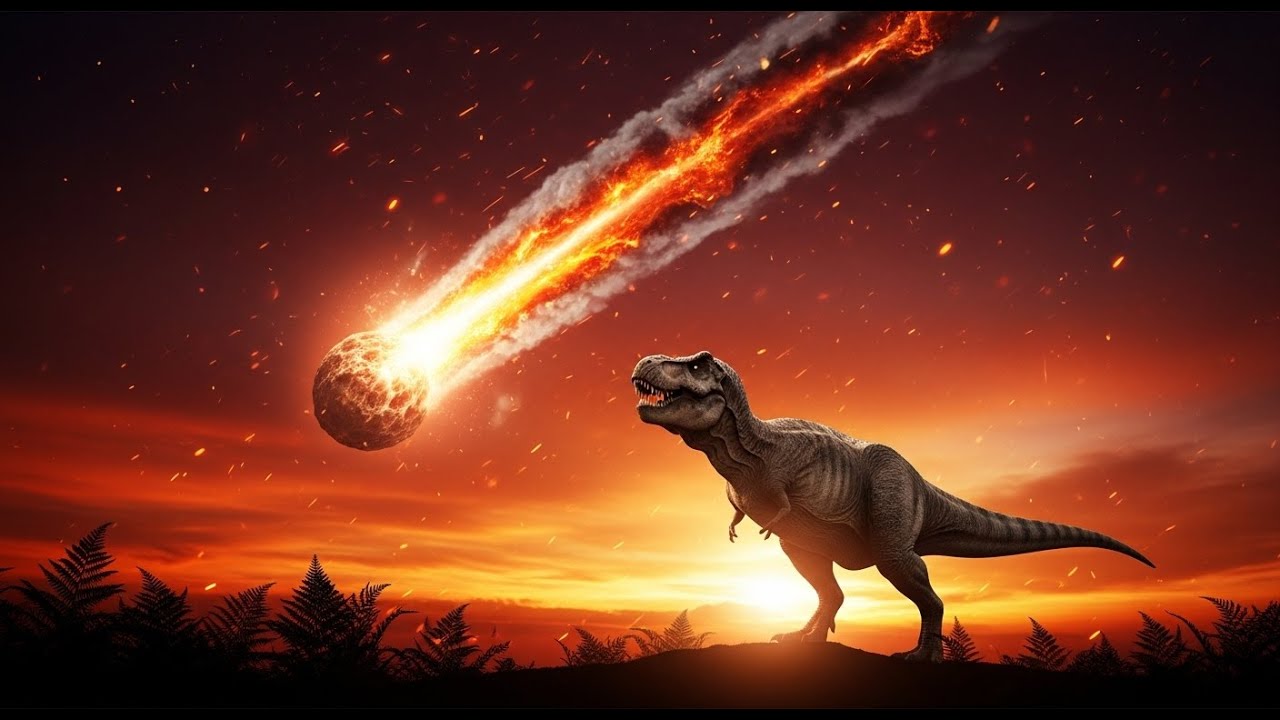 65 Million Years Ago | When the Sky Was on Fire and Dinosaurs Gazed ...