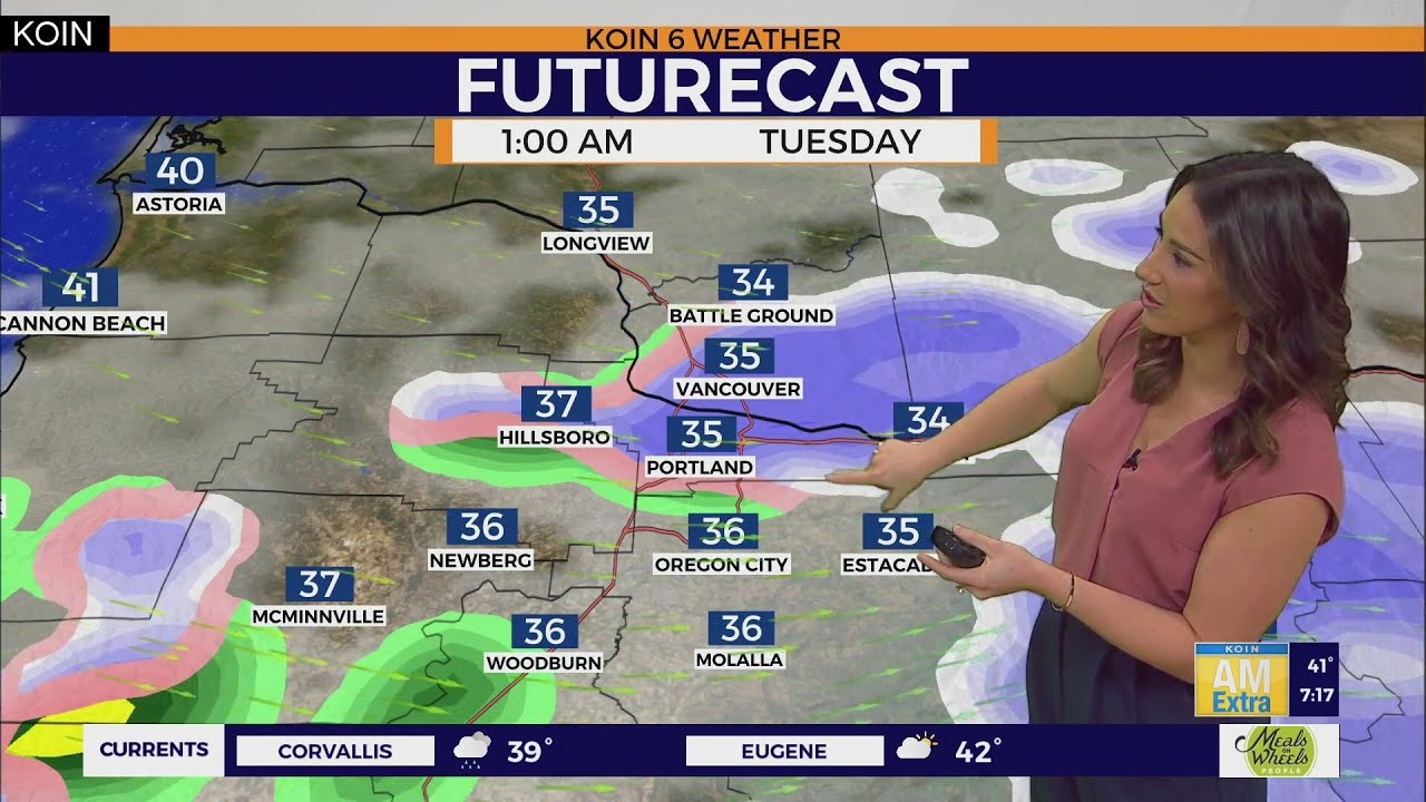Weather Forecast: Mixed Rain And Snow Showers Return To Portland - Youtube