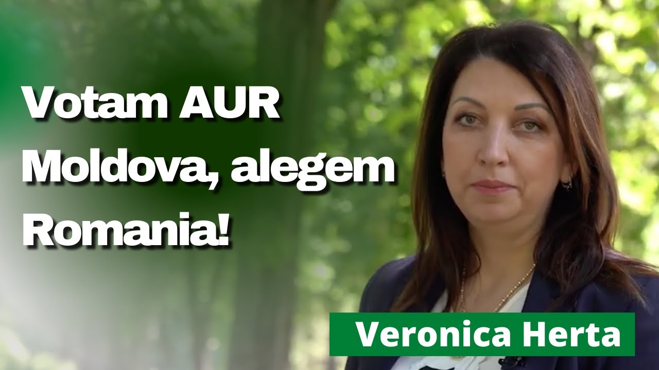 Candidat Aur Moldova Veronica Herta - Alegeri Parlamentare 2021 - YouTube