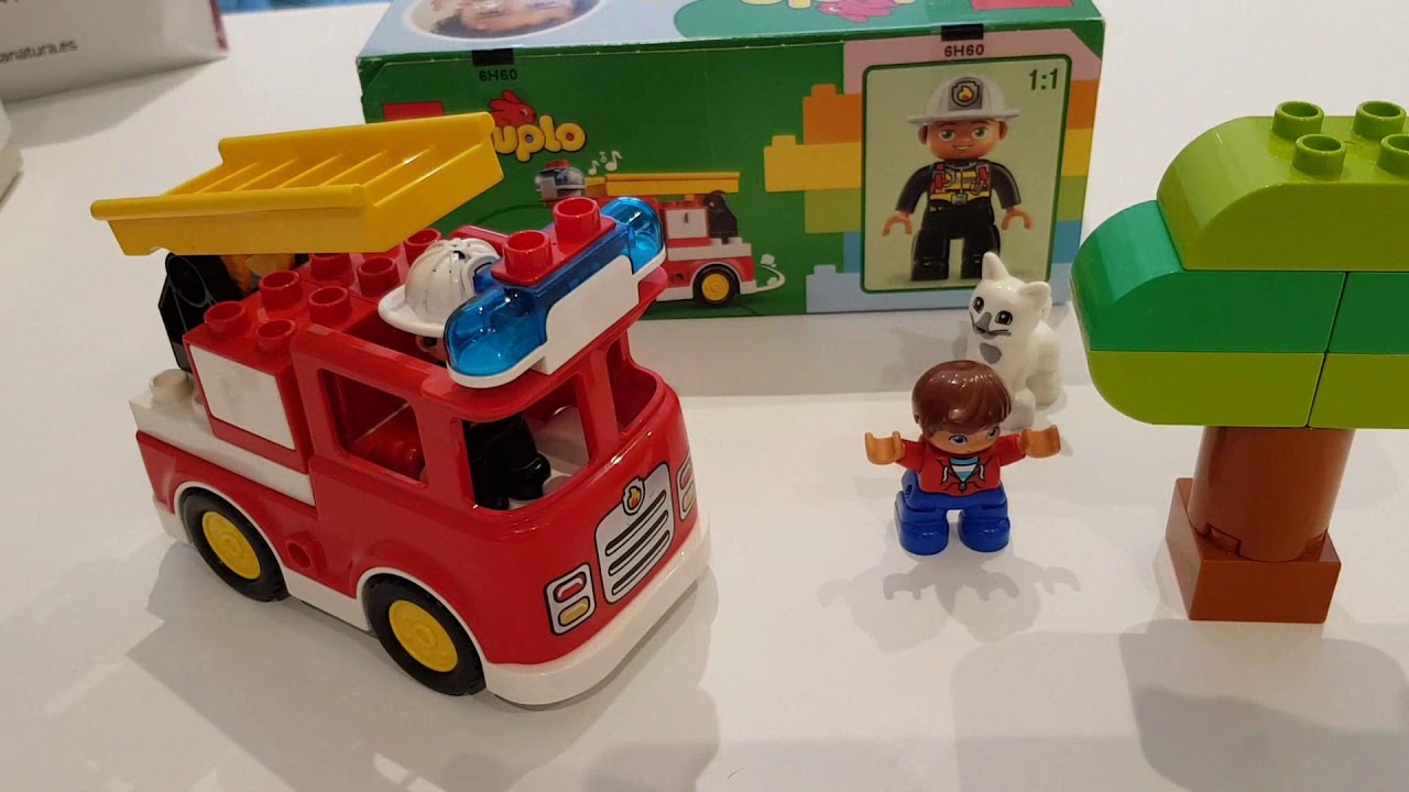 Lego Duplo Fireman - Building lego and imagination for kids ليجو رجل ...