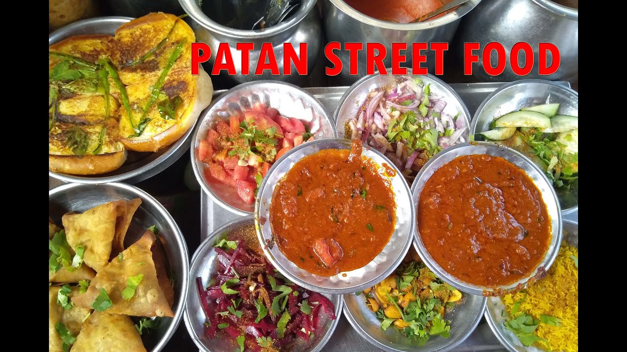પાટણ ના મરચા વડાપાઉં | Best Vadapau, Samosa, and a unique salad | Patan ...
