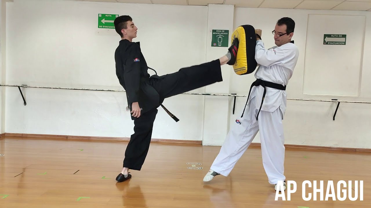 TUTORIAL DE PATADA DE FRENTE/AP-CHAGUI - YouTube
