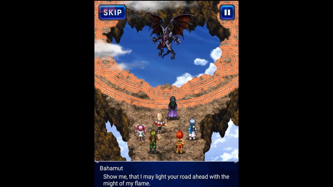 FFBE : 2 Star Bahamut First Win - YouTube