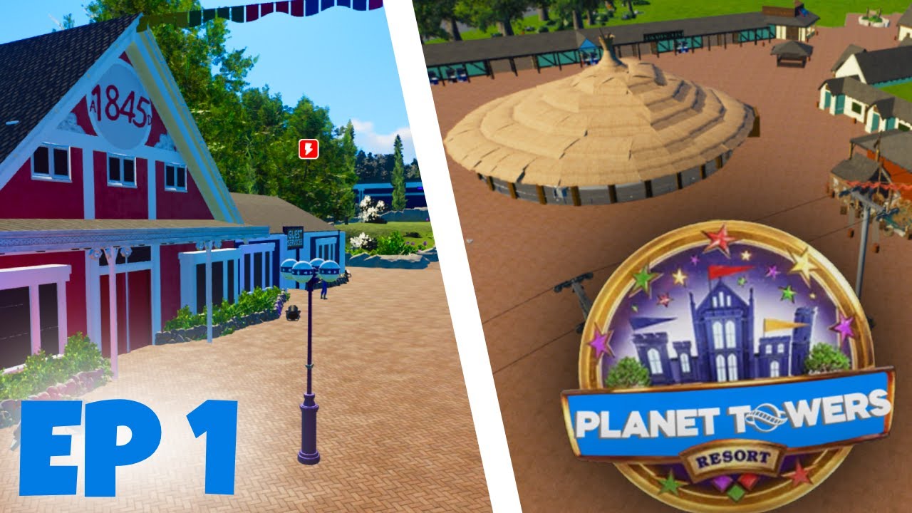 Recreating Alton Towers In Planet Coaster 2! | Planet Towers Episode 1 ...