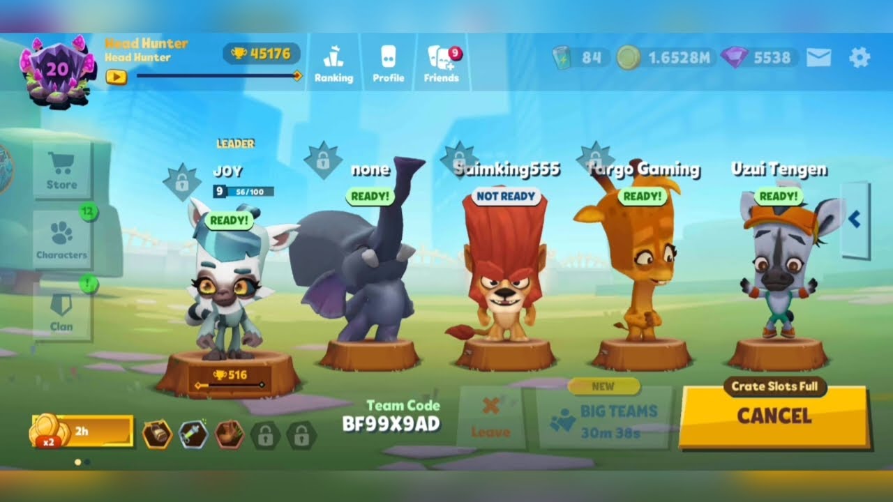 Zooba Squad Frank Duke Joy Pepper Paolo Bruce Gameplay New Skin - YouTube