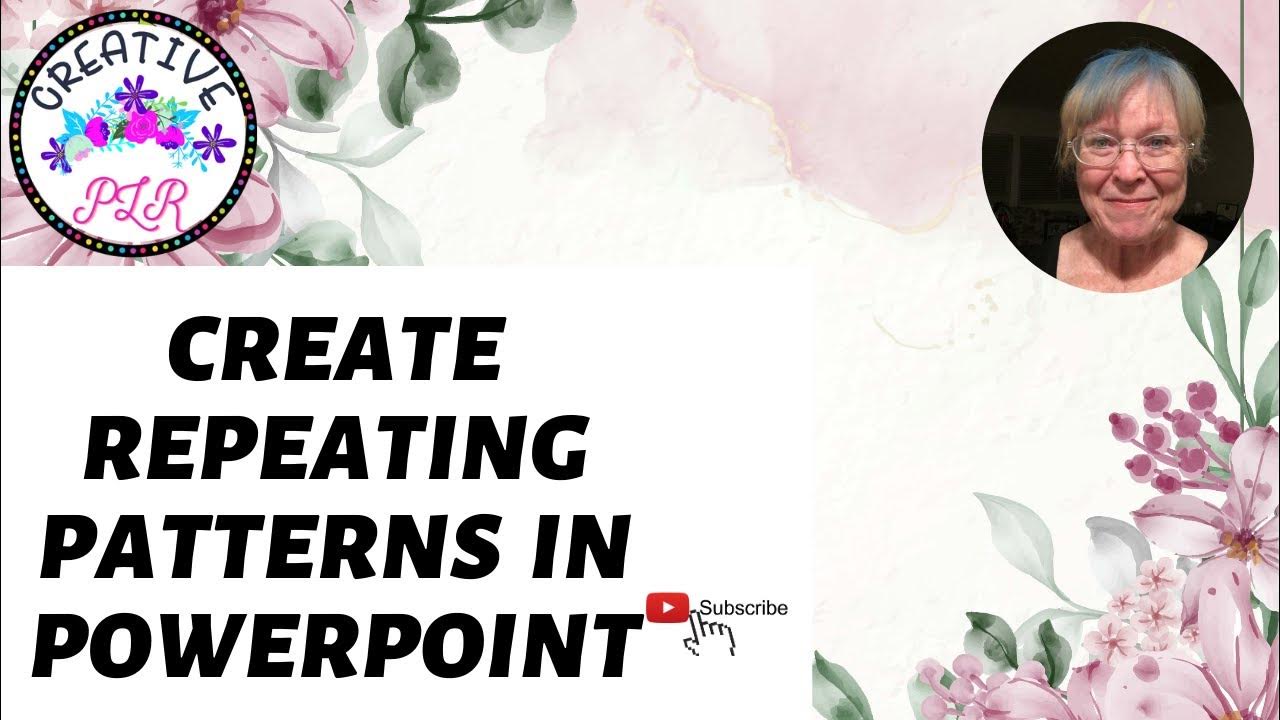 Create Repeating Patterns in PowerPoint - YouTube