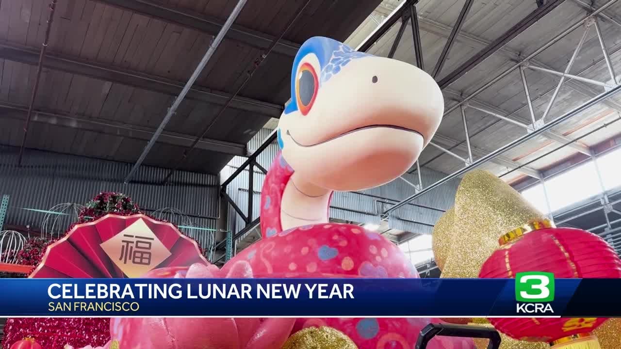 A look at San Francisco's Lunar New Year Parade floats - YouTube