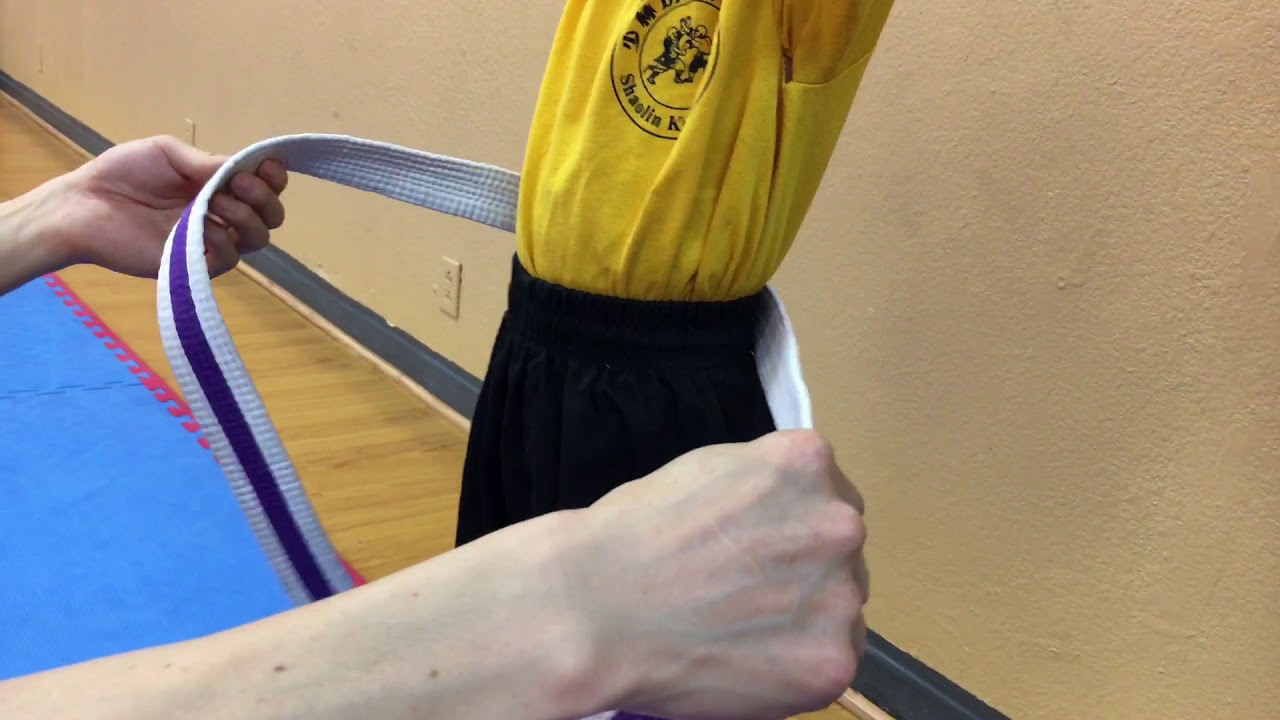 SKZ How to a Kids Level Belt - YouTube