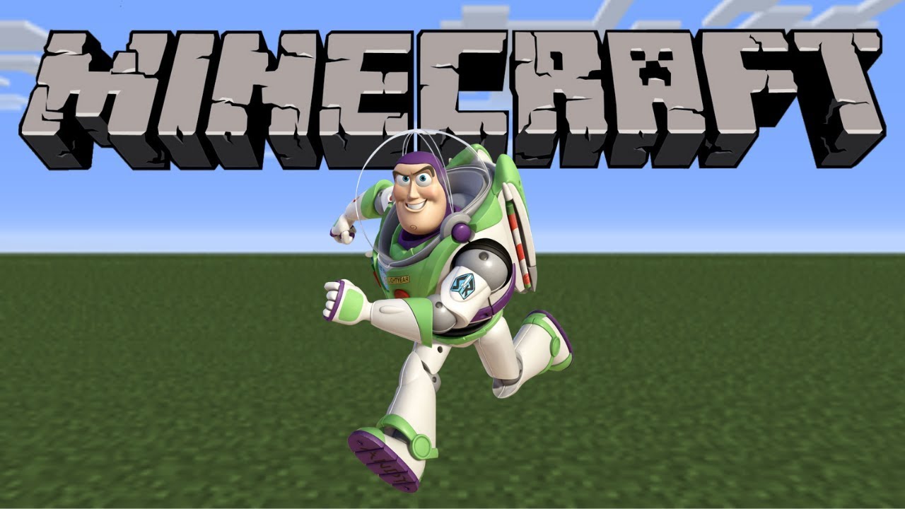 Minecraft toy story Buzz Lightyear - YouTube