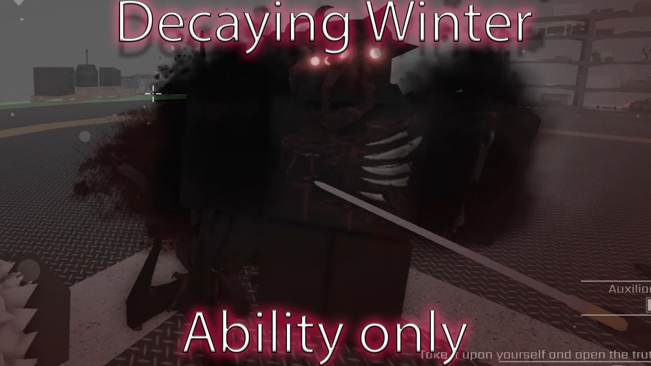 Decaying Winter: Ability Only Holdout - YouTube