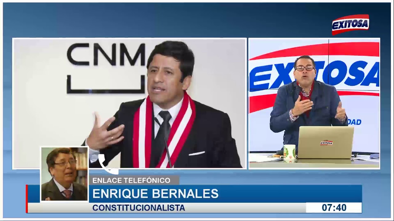 Constitucionalista, Enrique Bernales en entrevista con Phillip Butters ...