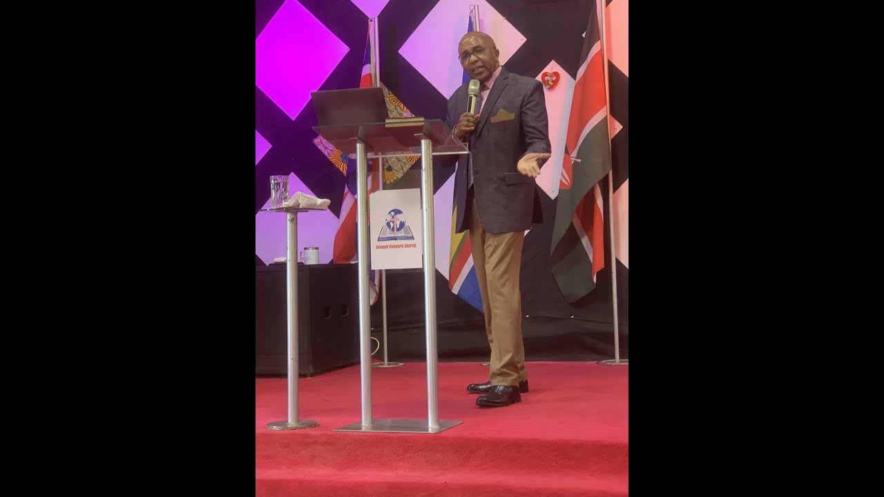 Rev. Joseph Chege, Evangel Vineyard Church - The Benefits of Self ...