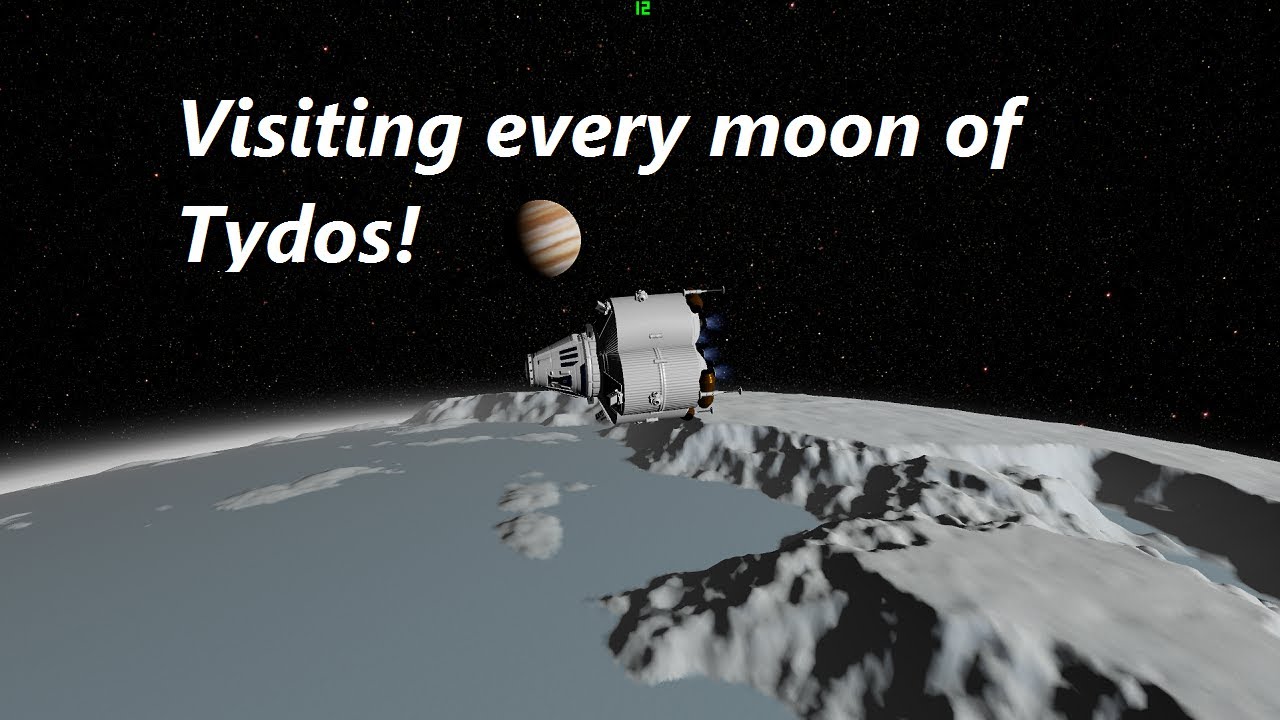 SimpleRockets 2 || Visiting Every Moon of Tydos! - YouTube