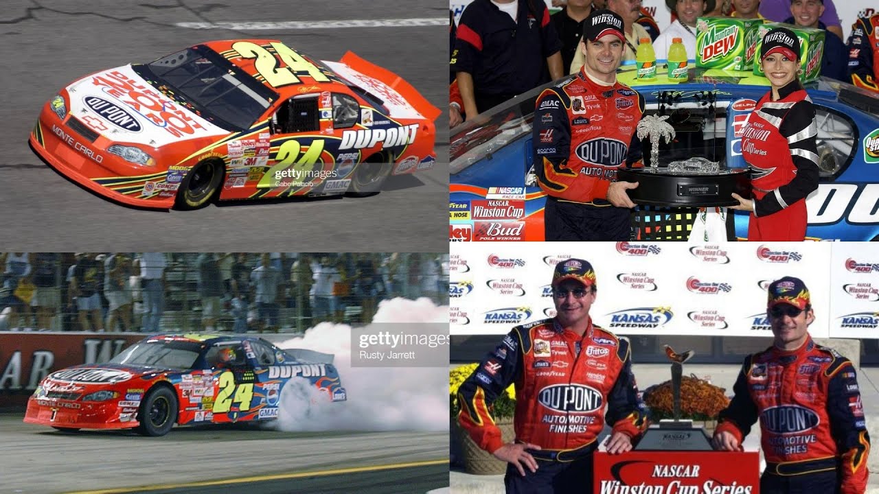 Jeff Gordon 2002 NASCAR Winston Cup Season Highlights - YouTube
