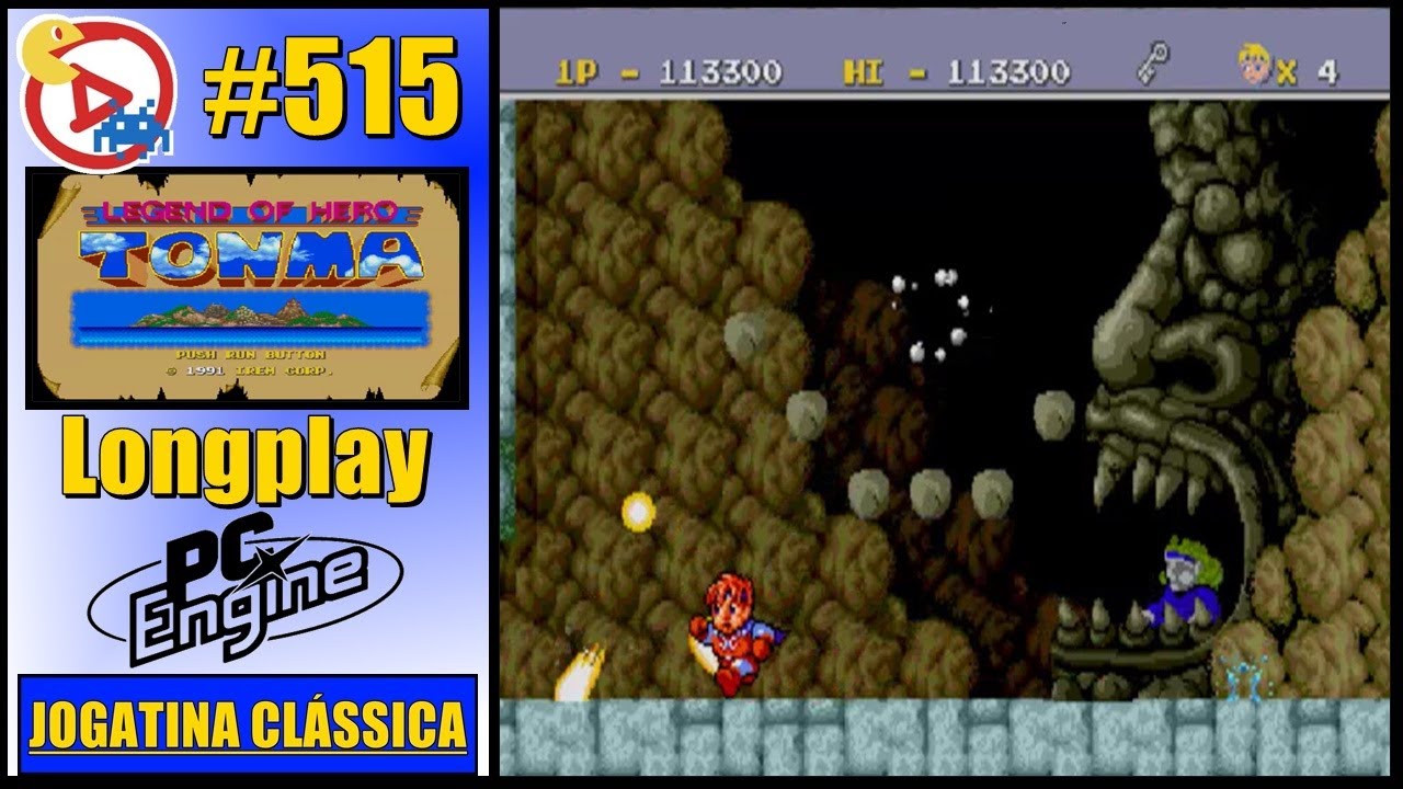 PC Engine Longplay Legend of Hero Tonma - YouTube