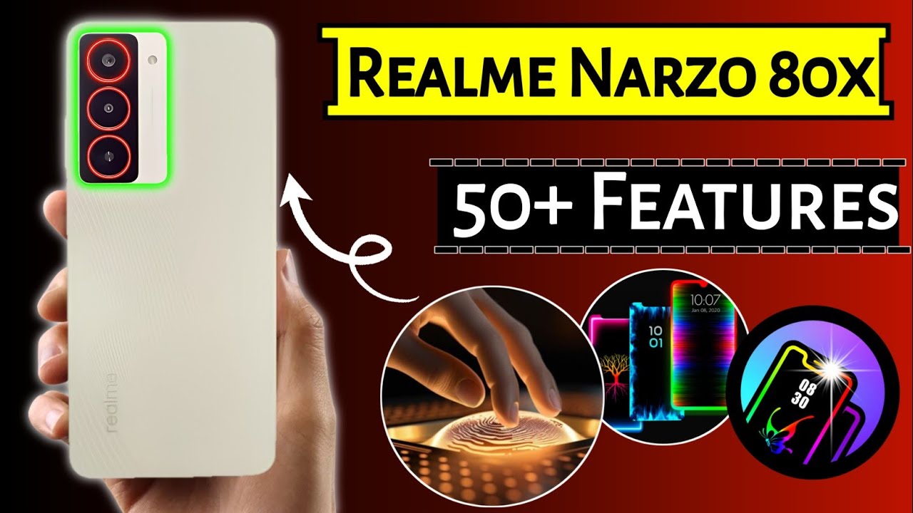 Realme narzo 80x 5g 50+ tips and tricks | How to apply all features in ...