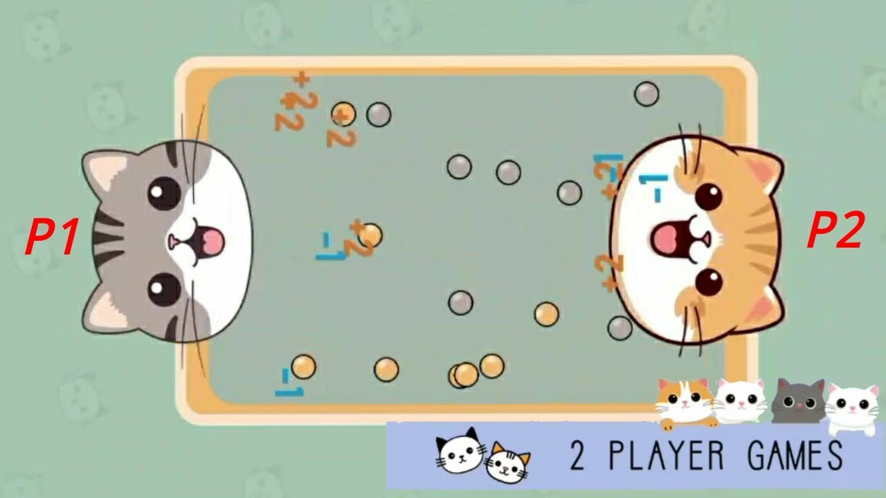 Game Seru Multiplayer 2 Cats: Game Berdua, 2 Player Gameplay (Android ...