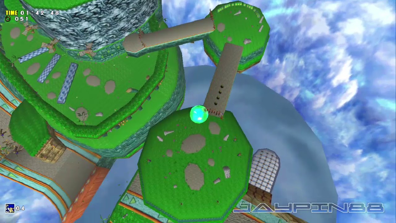 Sonic Adventure DX: Prototype Windy Valley (SHC 18) || Walkthrough ...