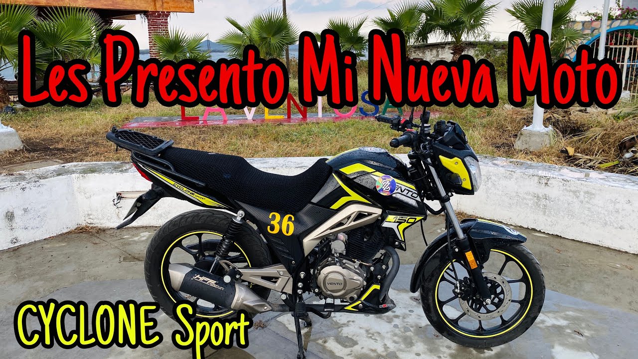 Moto Vento Cyclone 150 Sport / Presentación / Destructor Biker - YouTube