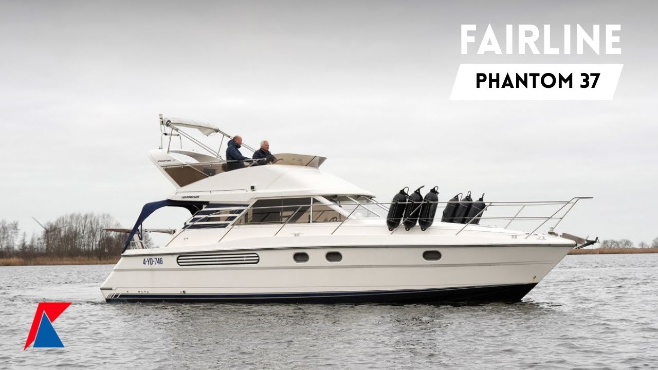 Fairline Phantom 37 - YouTube