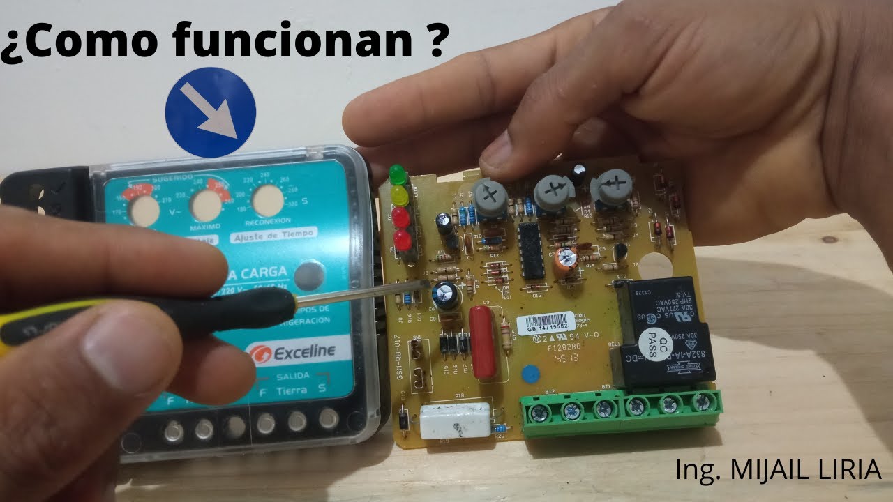 Parte 1: Funcionamiento de los PROTECTORES DE VOLTAJE ( Circuito ...