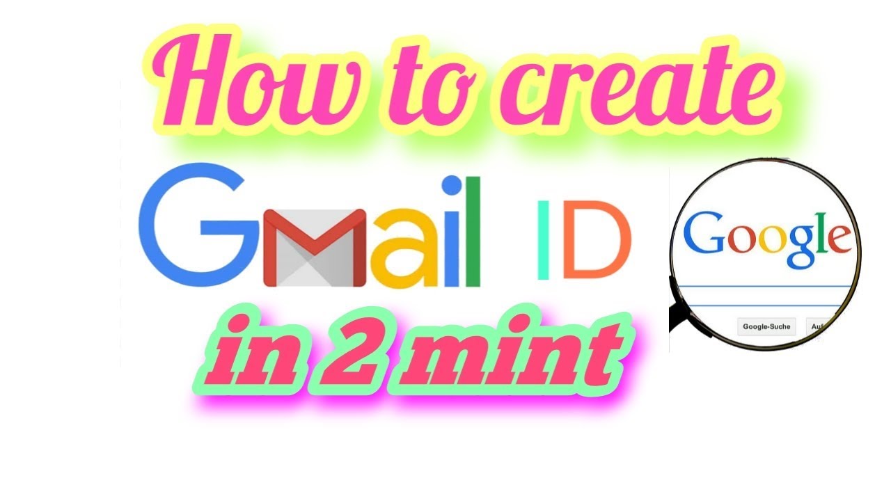 How to create Gmail account from Android & iOS 2020 | Gmail sign up ...