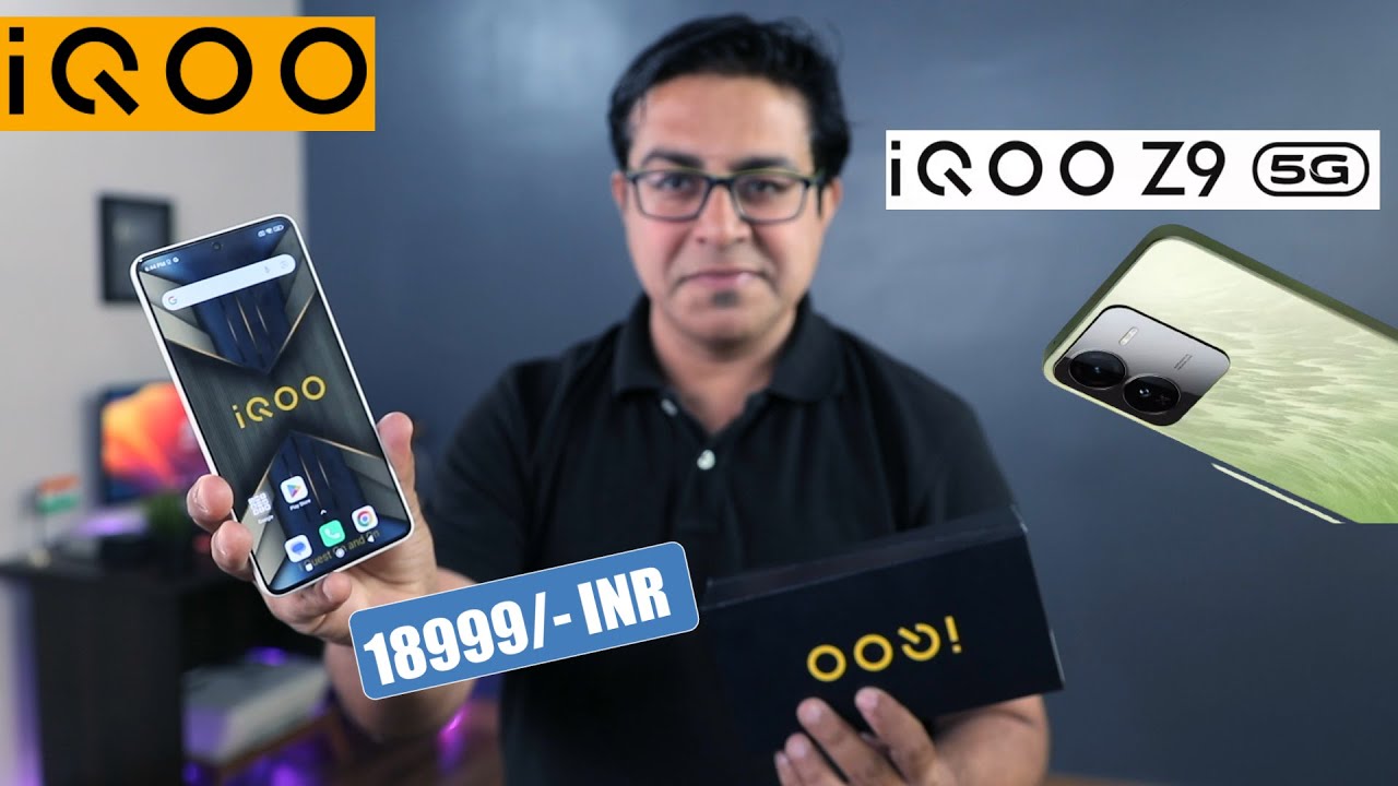 iQoo Z9 5G (Dimensity 7200,Sony IMX 882) Under 20000 in India - YouTube