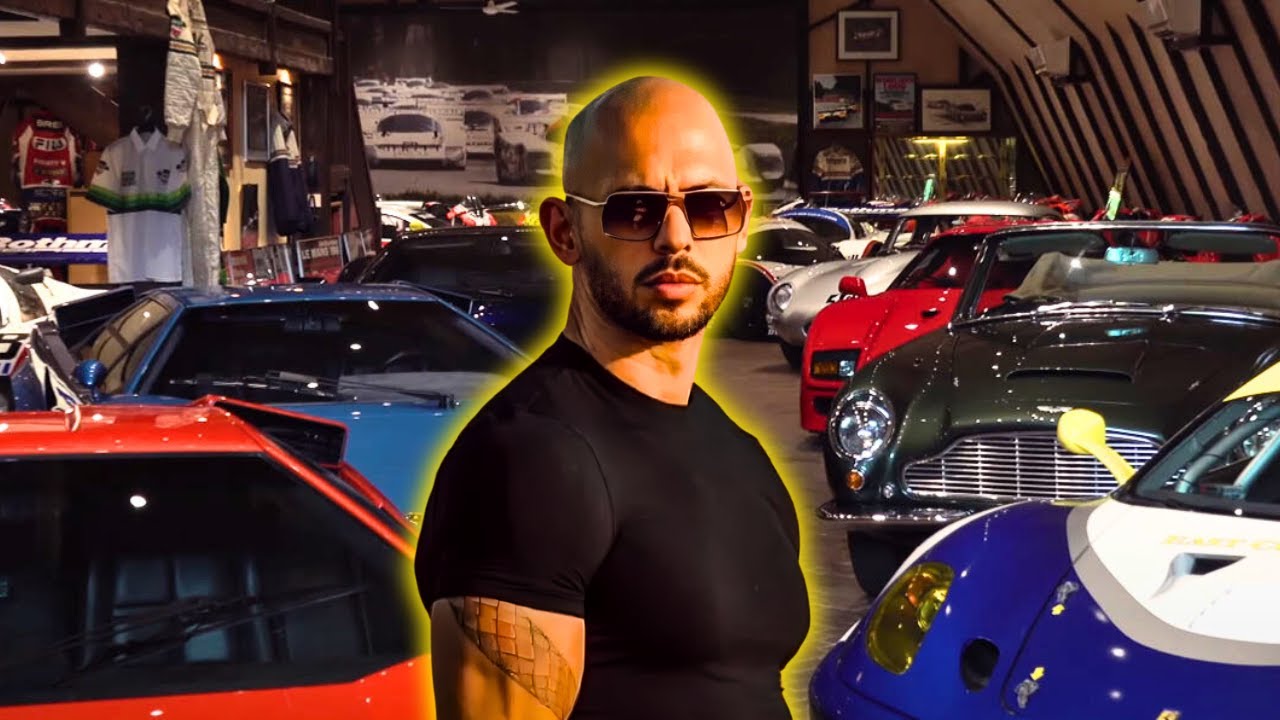 Inside Andrew Tate's $25 Million Car Collection - YouTube
