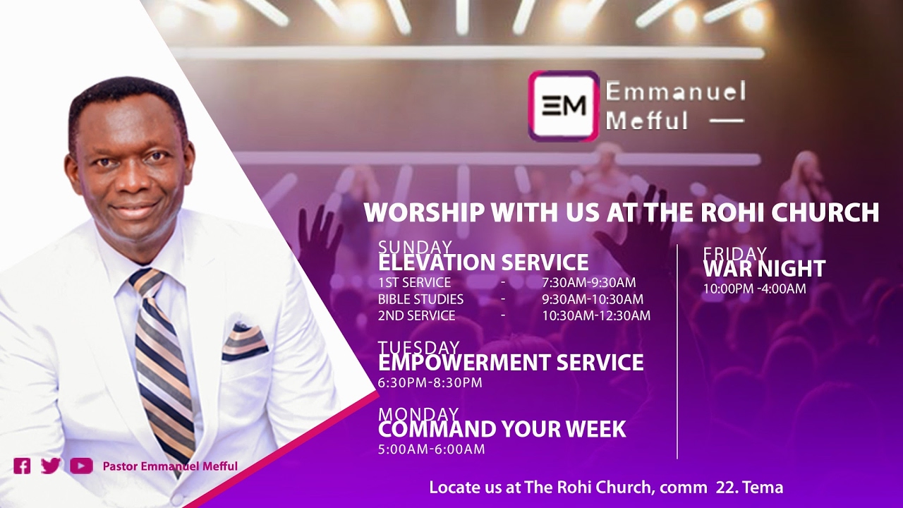 WELCOME TO ROHI VIRTUAL CHURCH SERVICE - YouTube