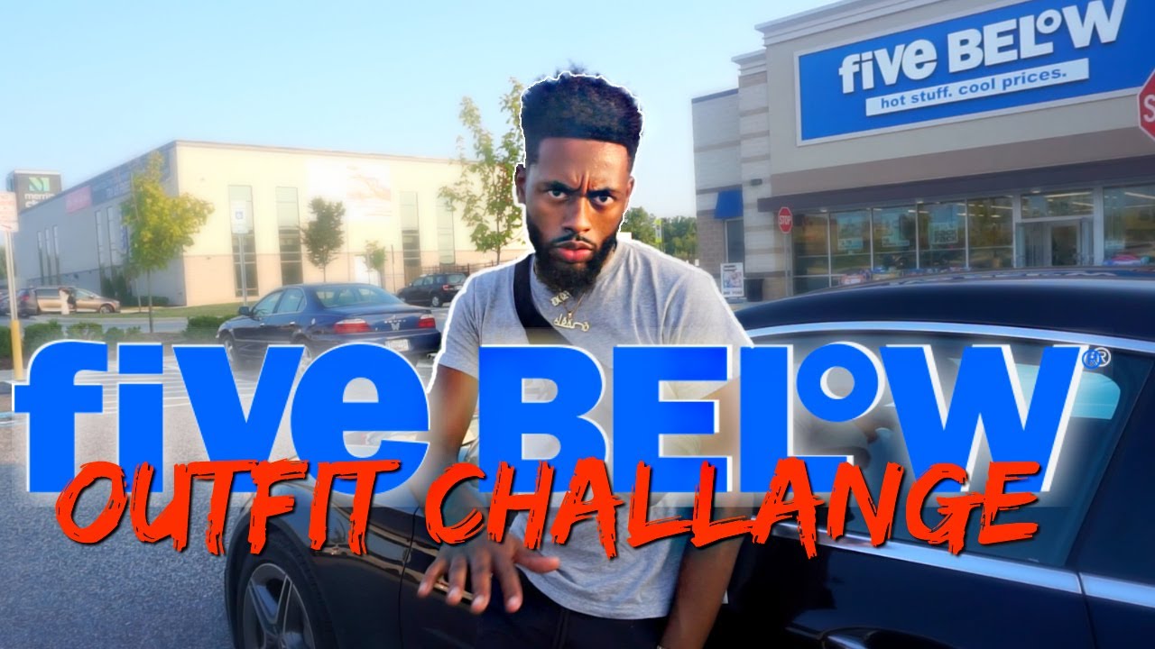 FIVE BELOW OUTFIT CHALLENGE - YouTube