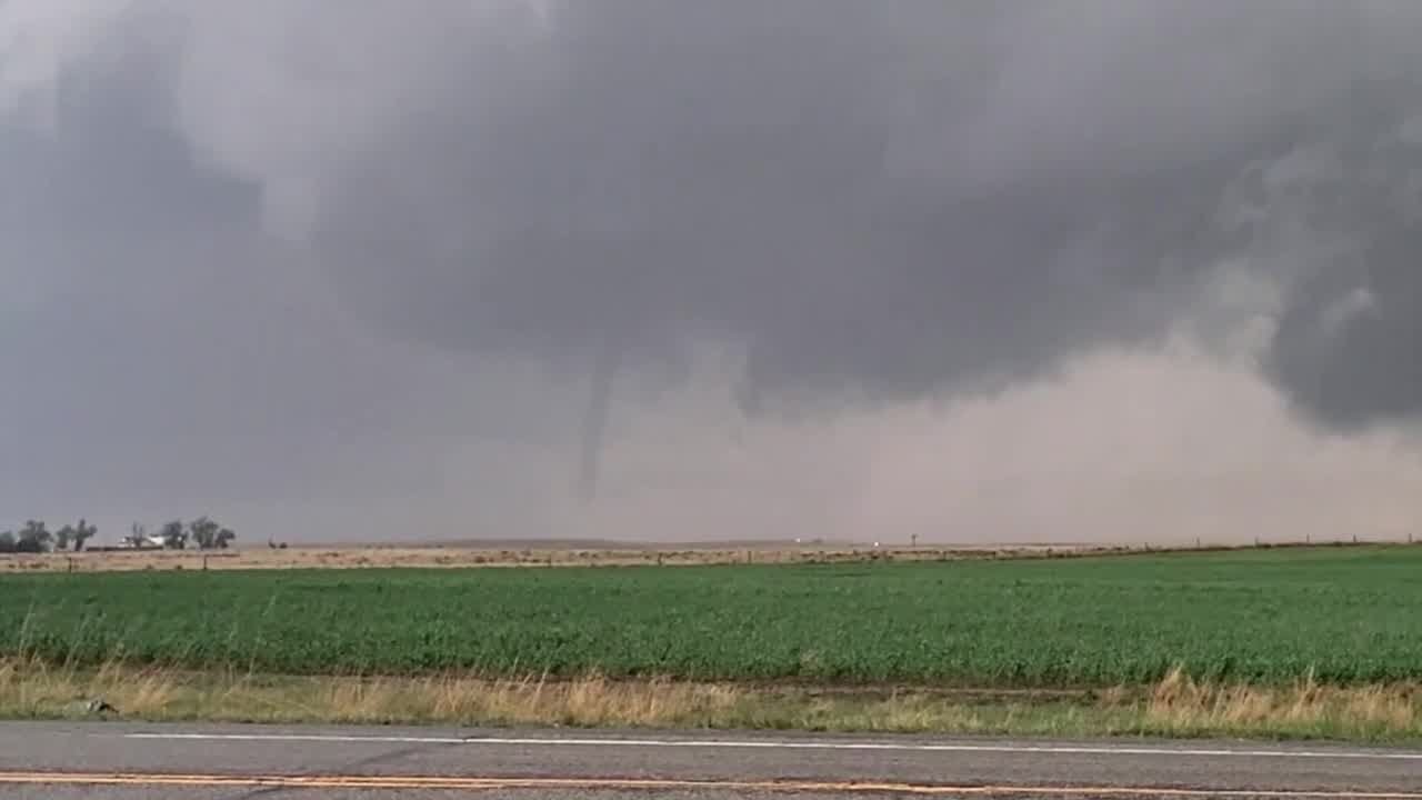 Funnel Cloud Swirls in Northern Colorado as Severe Weather Sweeps State ...