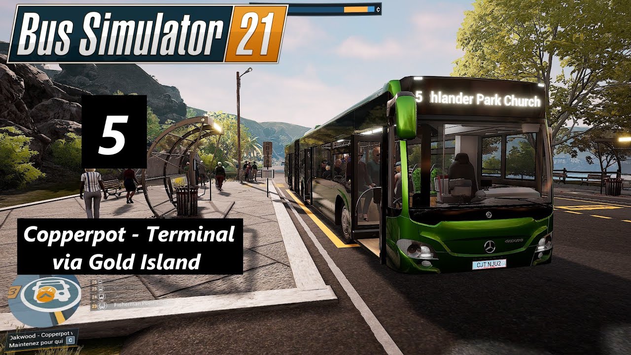 Mon réseau BS21 - Ligne 5 (Copperpot - Terminal via Gold Island ...