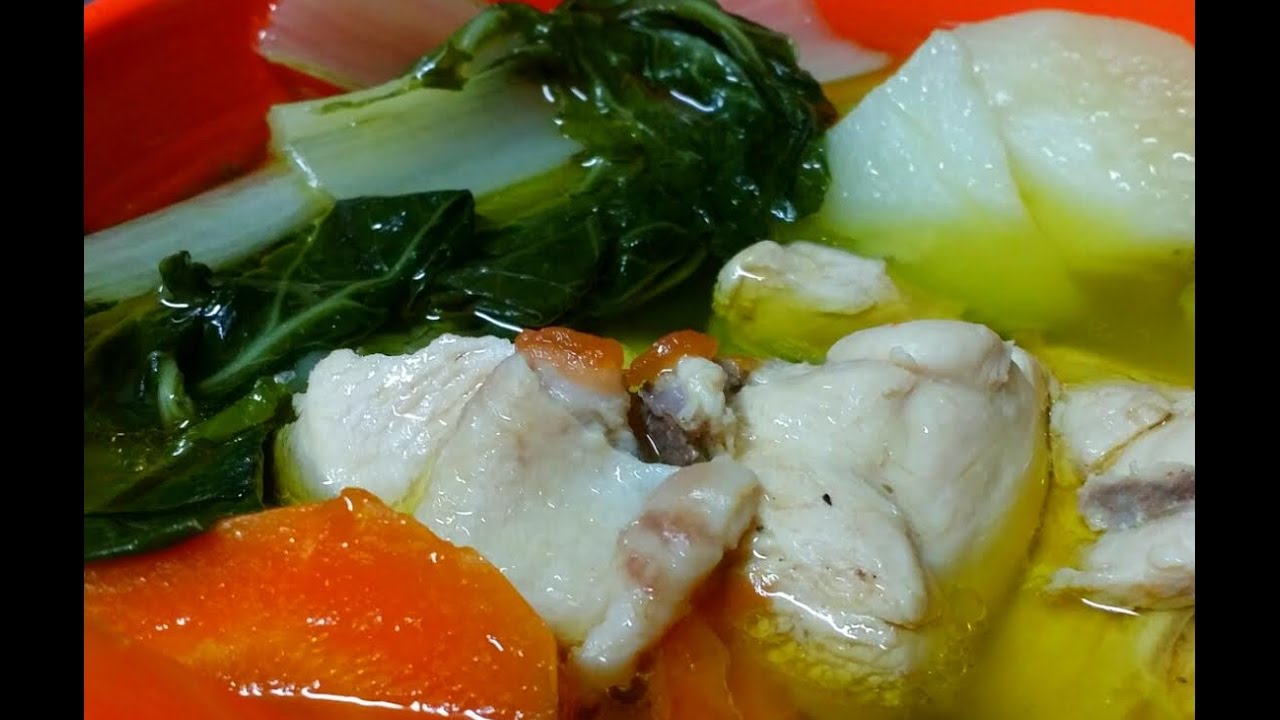 Nilagang Manok Recipe - YouTube