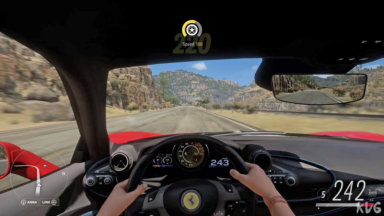 Forza Horizon 5 - Ferrari F8 Tributo 2019 - Cockpit View Gameplay (XSX ...