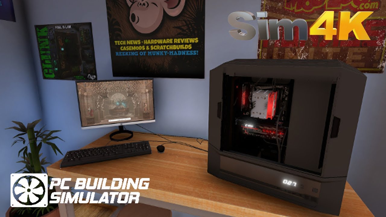 Power and Dust - PC Building Simulator - 4K Gameplay - YouTube