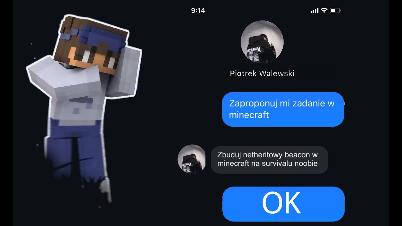 Zapytałem 100 Minecraftowych Youtuberów o zadanie w Minecraft! - YouTube