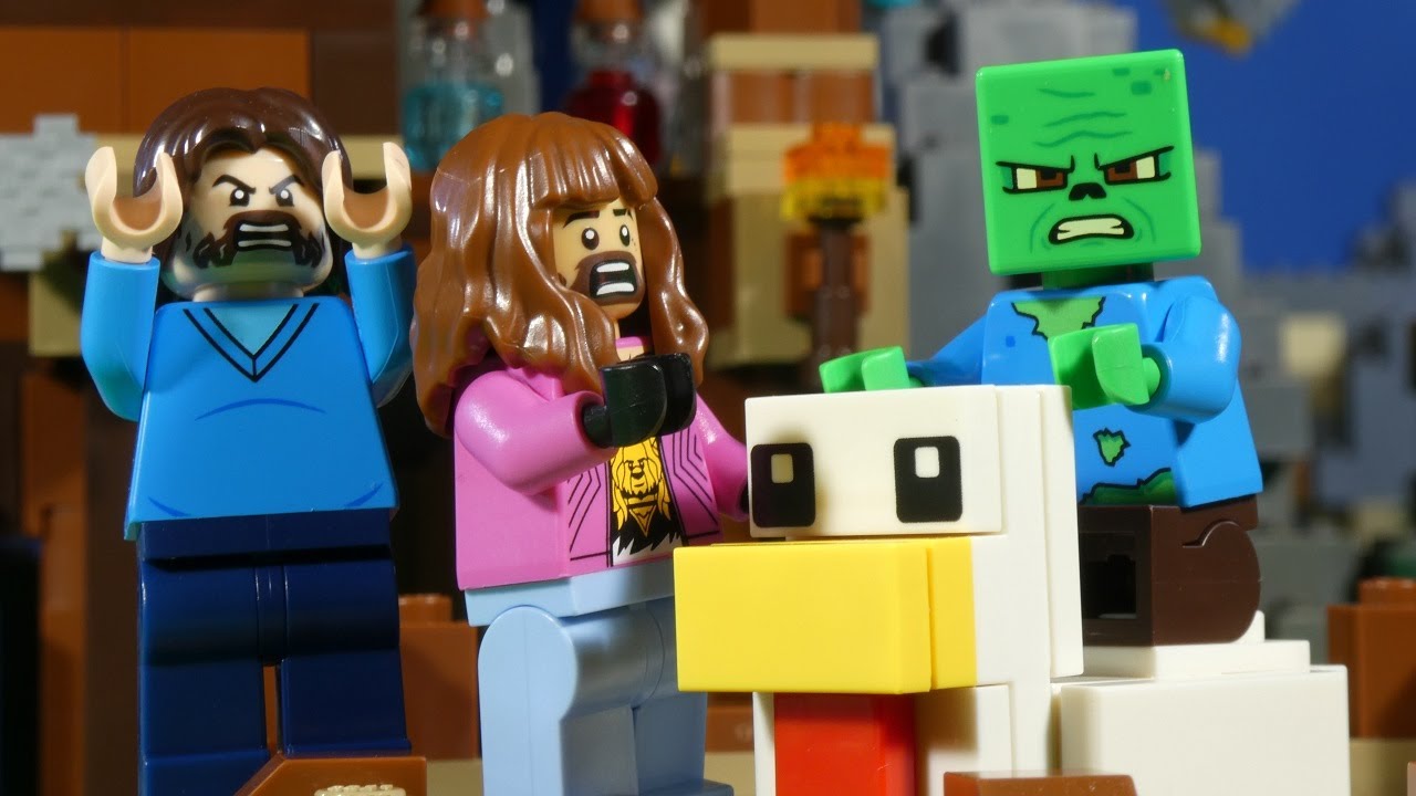 CHICKEN JOCKEY - LEGO MINECRAFT MOVIE - YouTube
